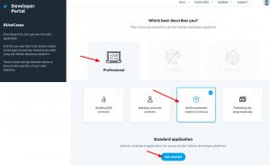 How can I create Twitter application? | XYZScripts Help