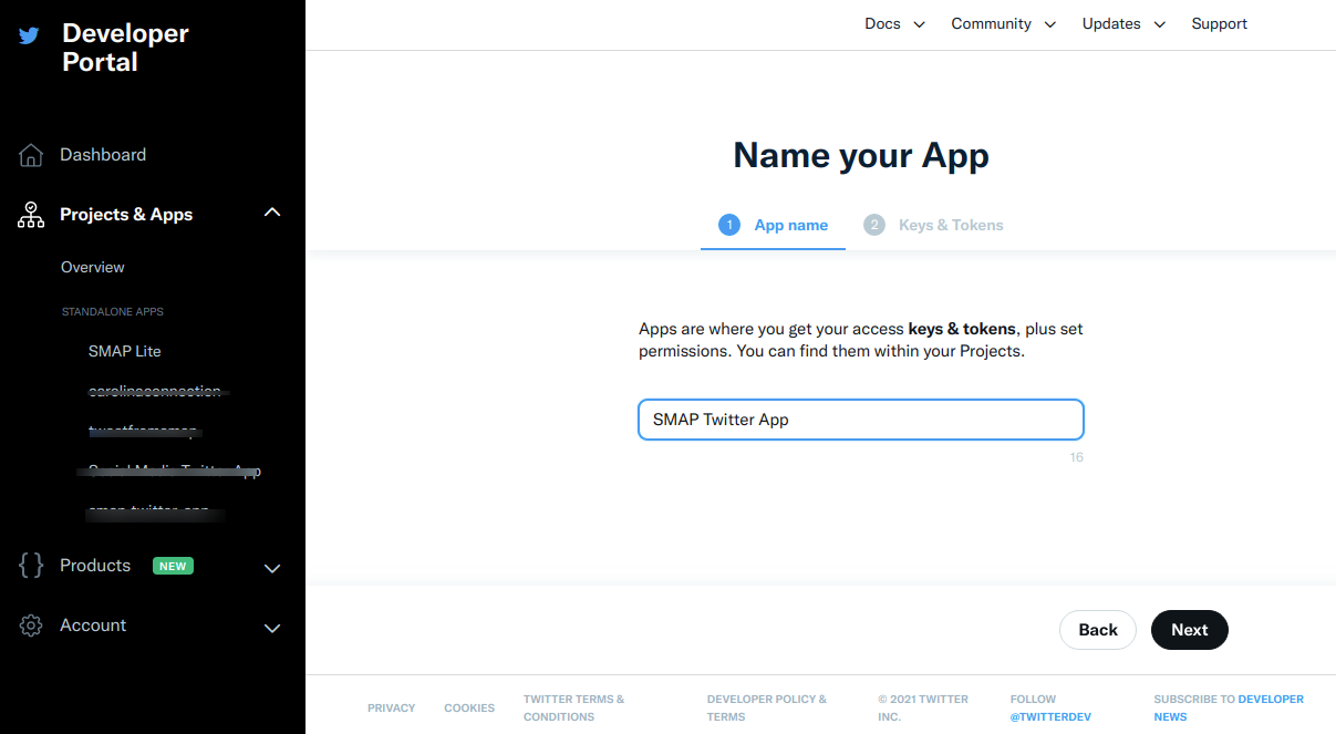 How Can I Create Twitter Application Xyzscripts Help