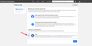 How can I create Facebook application? | XYZScripts Help