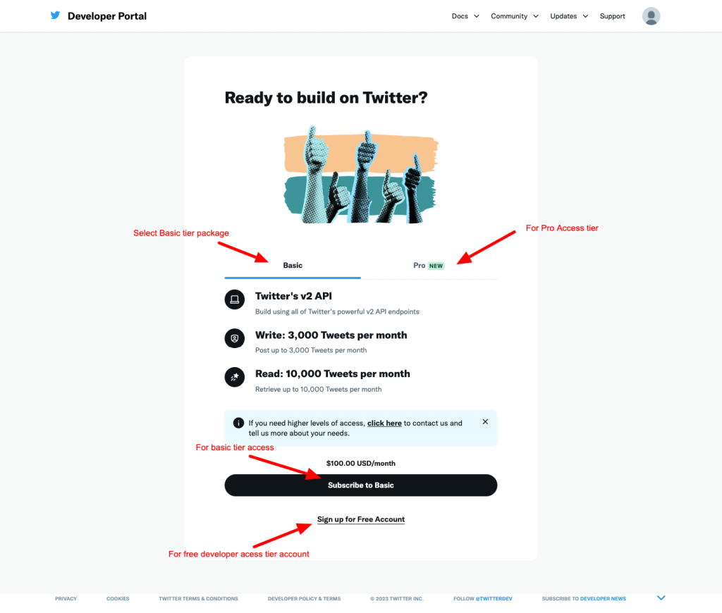 How can I create Twitter application? | XYZScripts Help