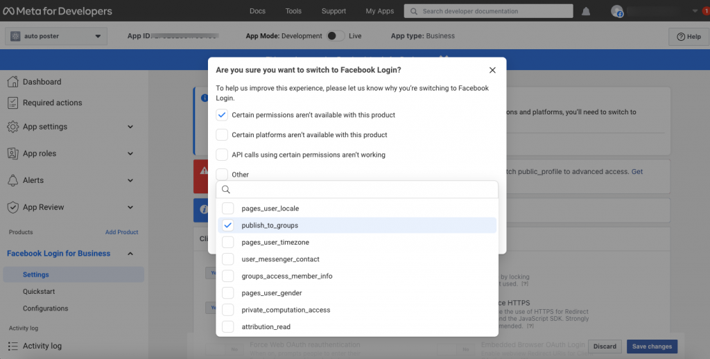 How can I create Facebook application? | XYZScripts Help
