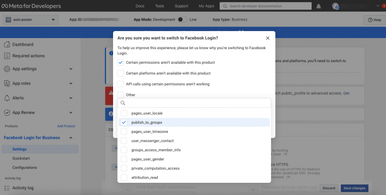 How can I create Facebook application? | XYZScripts Help