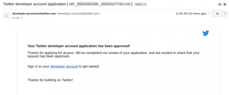 How can I create Twitter application? | XYZScripts Help