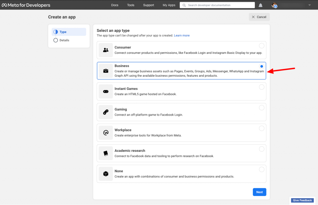 How can I create Facebook application? | XYZScripts Help