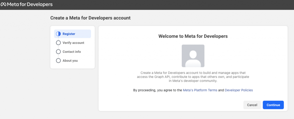 How can I create Facebook application? | XYZScripts Help