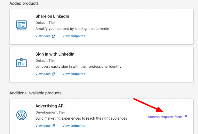 How can I create Linkedin application? | XYZScripts Help