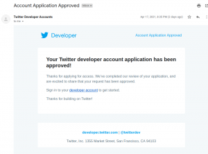 How can I create Twitter application? | XYZScripts Help