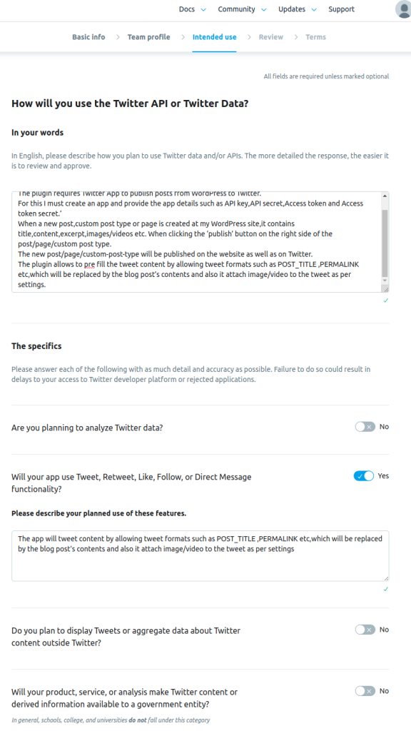 How Can I Create Twitter Application Xyzscripts Help