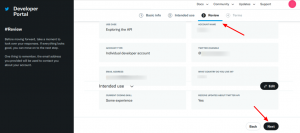How can I create Twitter application? | XYZScripts Help