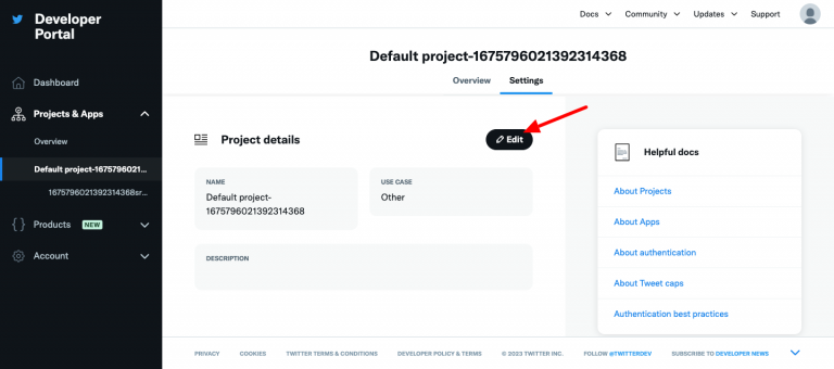 How can I create Twitter application? | XYZScripts Help