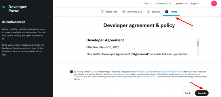 How can I create Twitter application? | XYZScripts Help