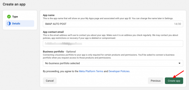 How can I create Facebook application? | XYZScripts Help