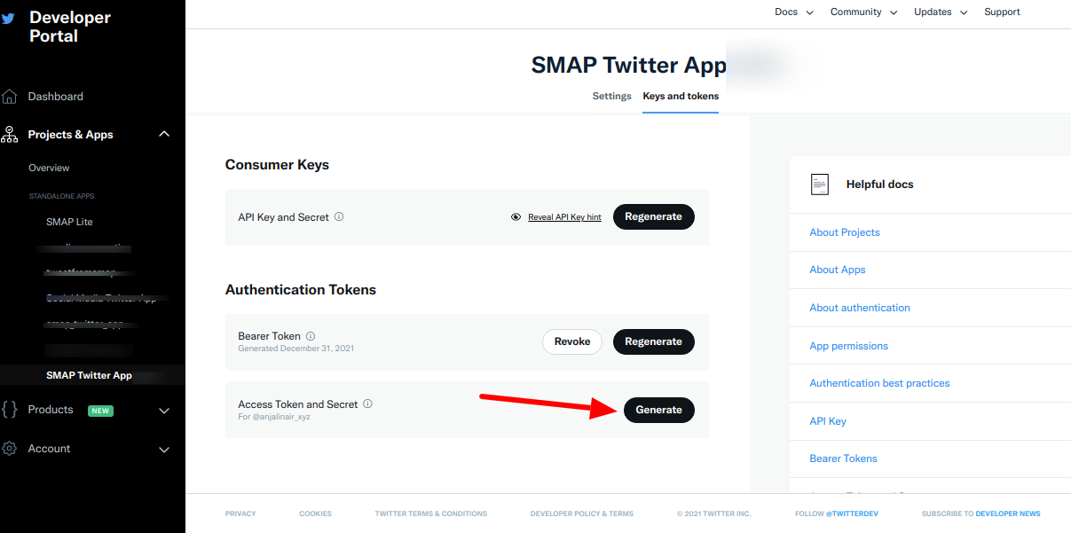 How Can I Create Twitter Application Xyzscripts Help