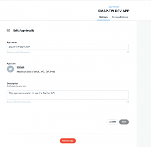 How can I create Twitter application? | XYZScripts Help