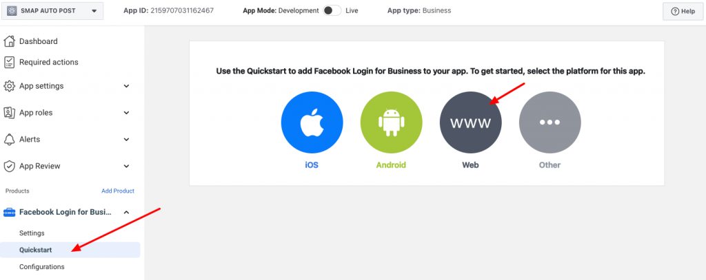 How can I create Facebook application? | XYZScripts Help
