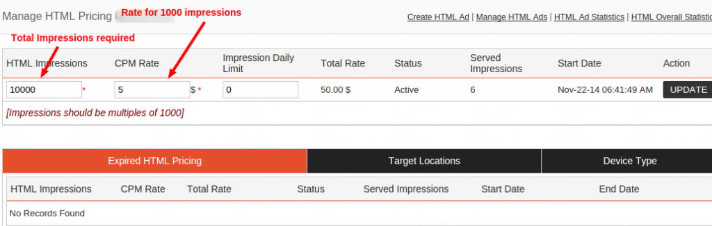 Third Party HTML Ads Addon | XYZScripts Help