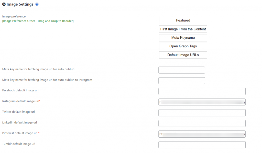 Settings | XYZScripts Help