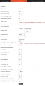 Ads & Ad Display Settings | XYZScripts Help