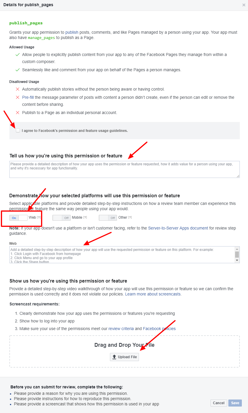How can I create Facebook application? | XYZScripts Help