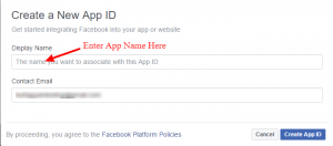 How can I create Facebook application? | XYZScripts Help