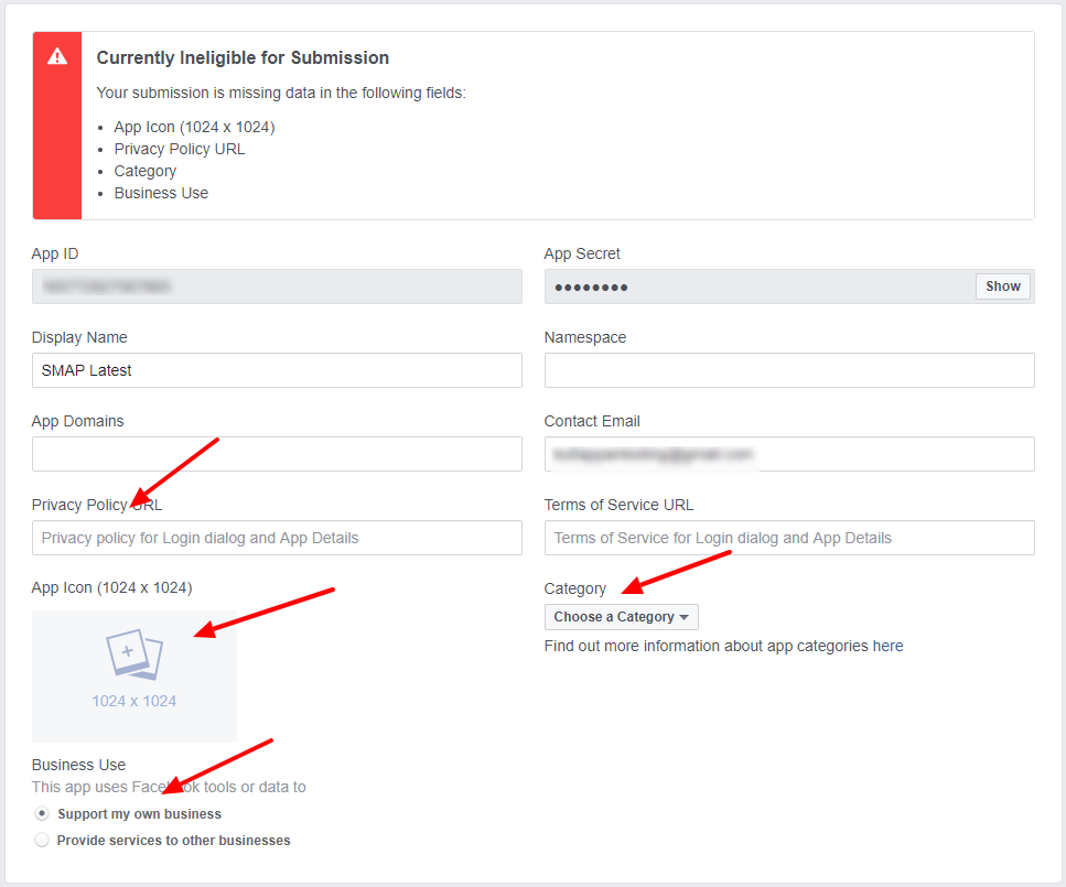 How can I create Facebook application? | XYZScripts Help