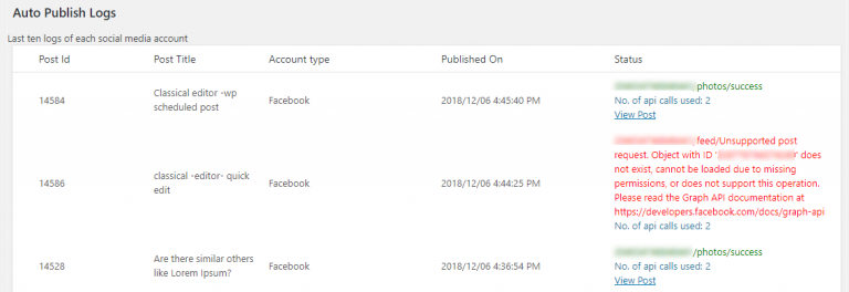Logs | XYZScripts Help
