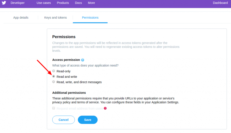 How can I create Twitter application? | XYZScripts Help