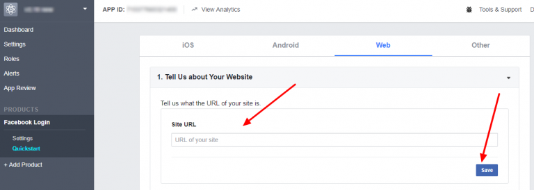 How can I create Facebook application? | XYZScripts Help
