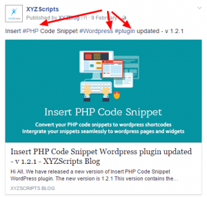 How can I use Hash Tag in the plugin? | XYZScripts Help