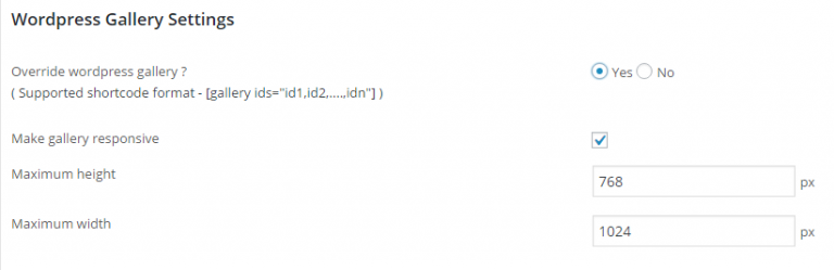 Can I override wordpress default gallery using “WP Gallery Manager” ? – XYZScripts Help
