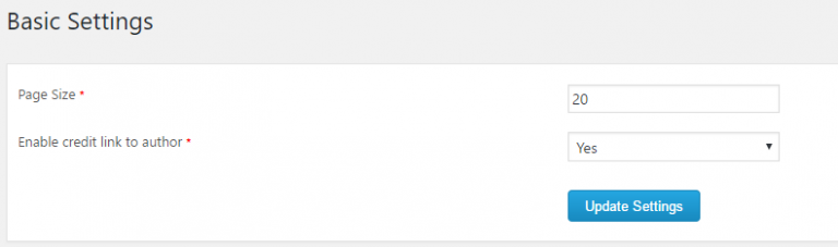 Settings | XYZScripts Help