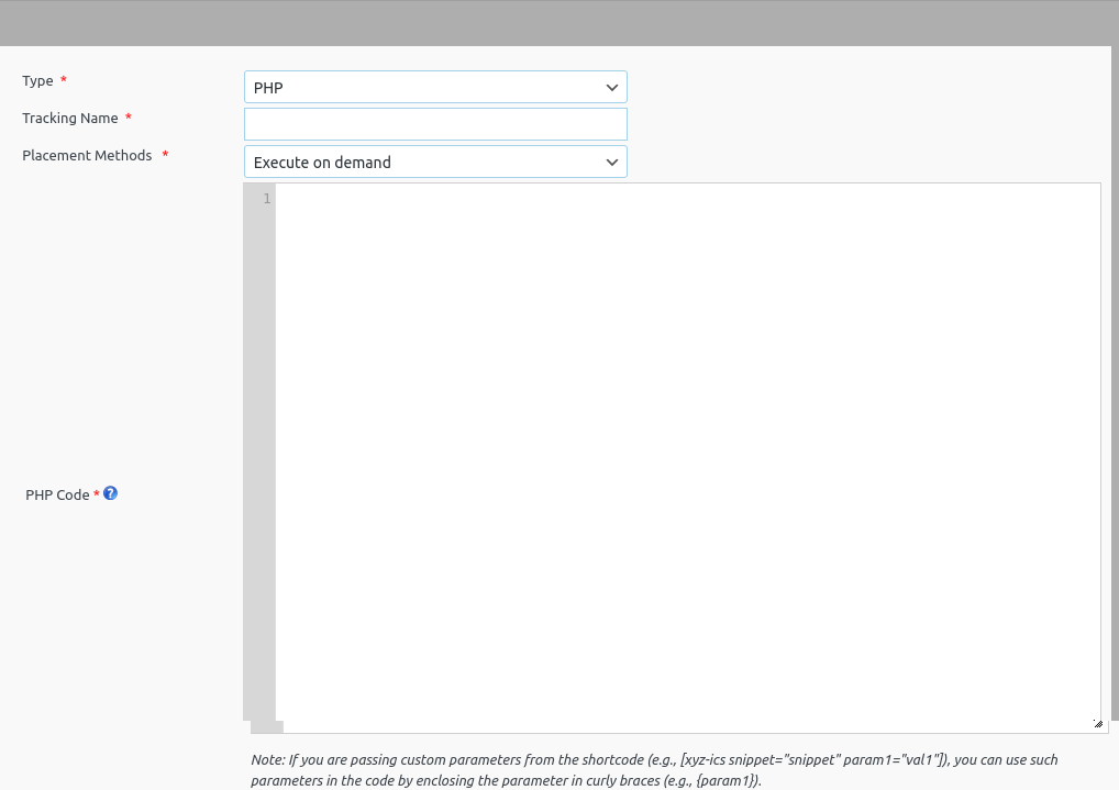 Manage Snippets | XYZScripts Help