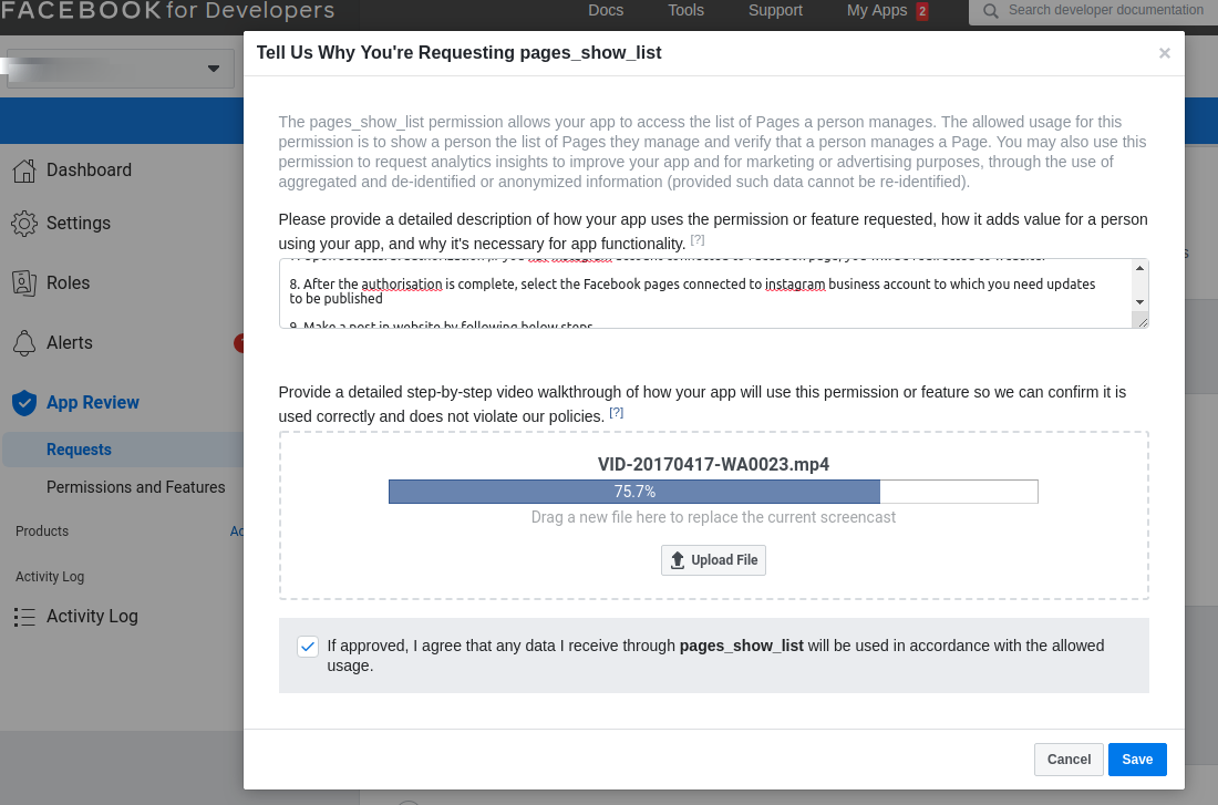 How can I create Instagram application? | XYZScripts Help